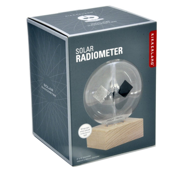 Solar Radiometer in Beechwood, Glass and Steel