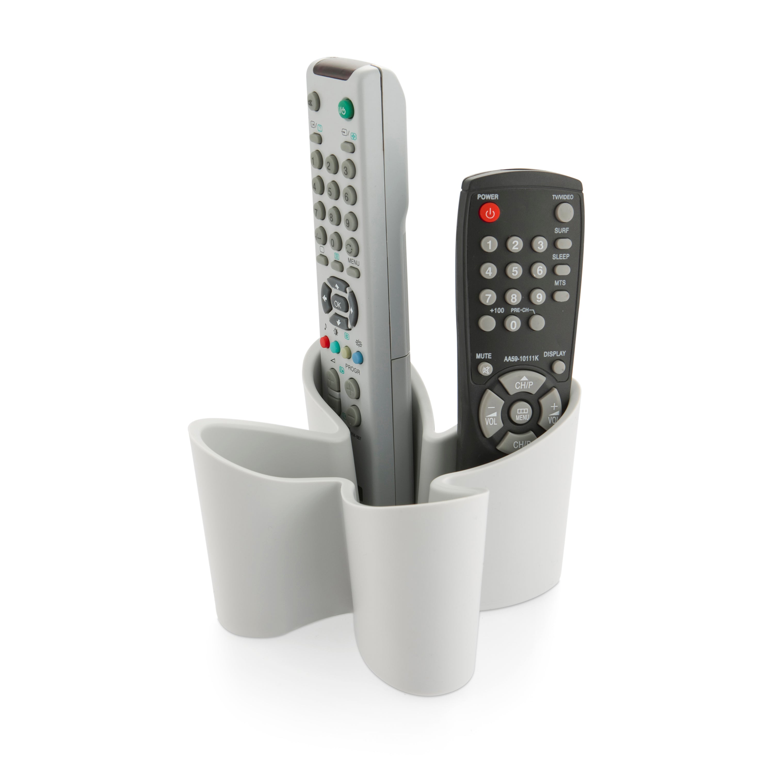 Cozy desk tidy & remote control holder - grey – Brand Academy Store