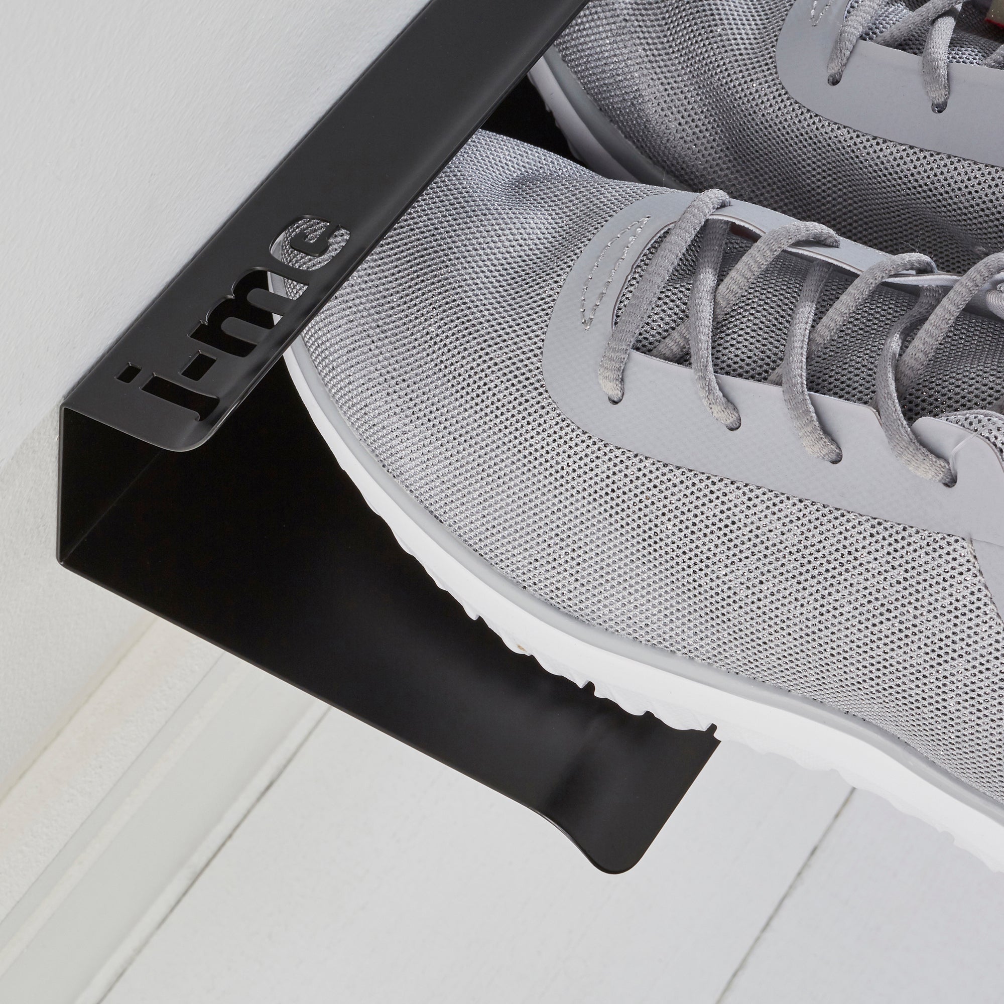 J-ME - Horizontal Floating Shoe Rack 700mm - Black